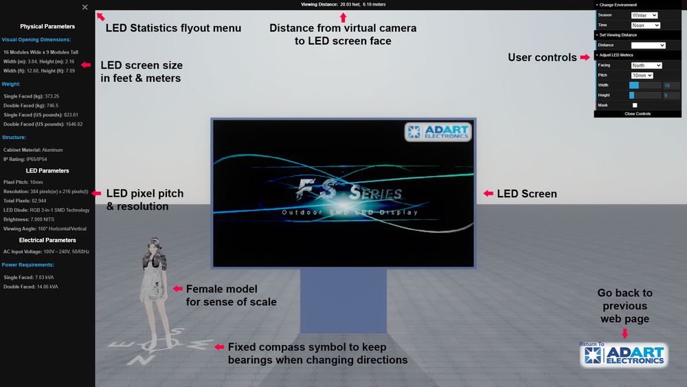 Outdoor LED Playground